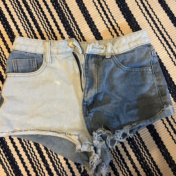Shorts | Multi Colored Denim Shorts | Poshmark